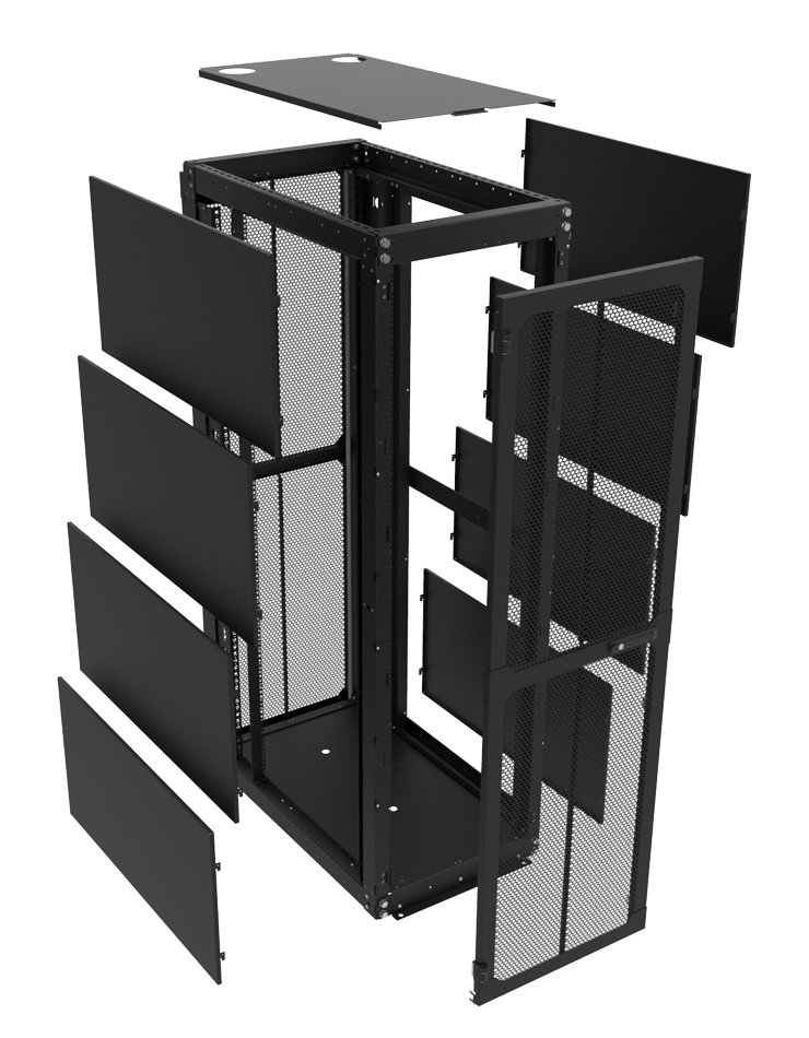 Data Center Rack Cabinet Enclosures RackSolutions