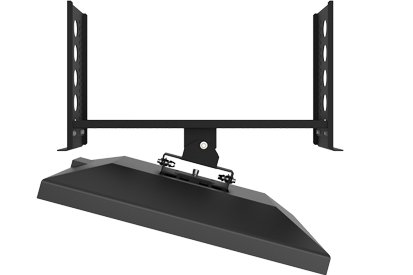 Universal Rack Mount Monitor Kit - Tilt and Pan VESA Bracket for LCD ...