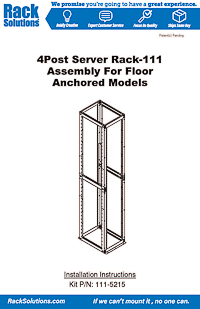 RackSolutions 70U Open Frame Rack